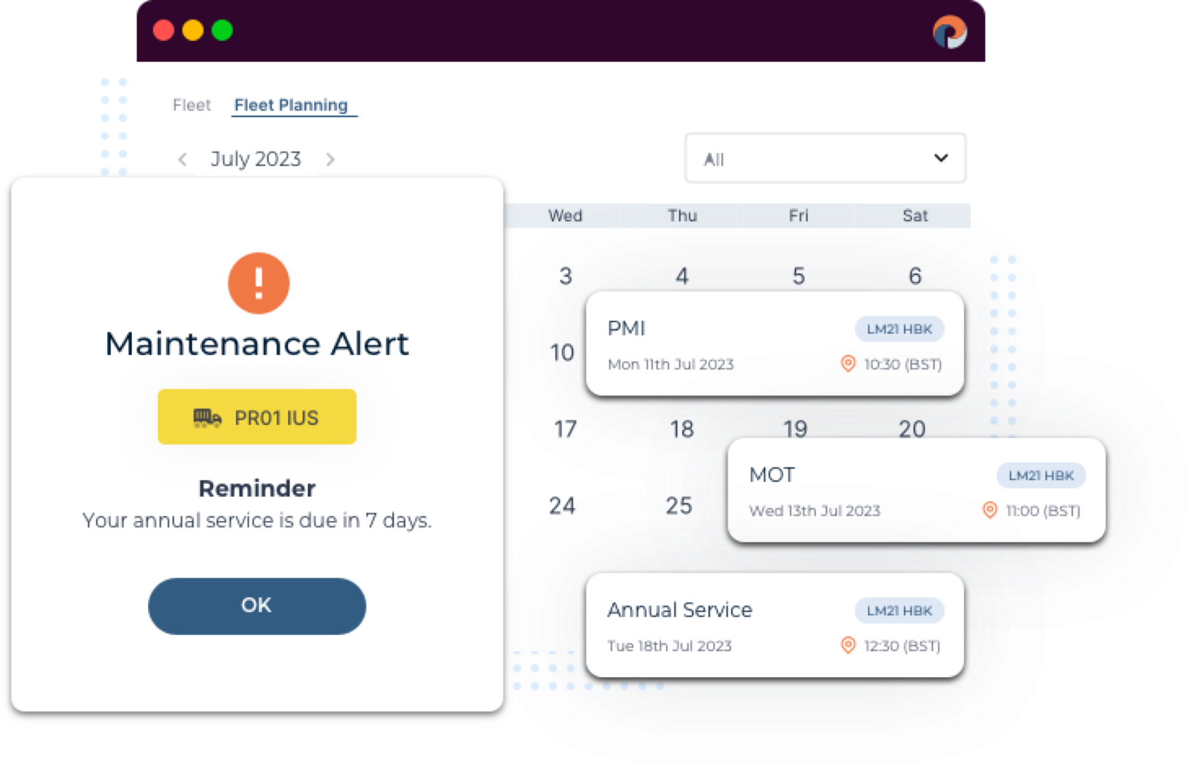 Fleet Maintenance Software | Prolius